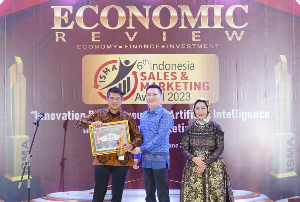 Jasa Marga Raih The Best Indonesia Sales Marketing Award 2023