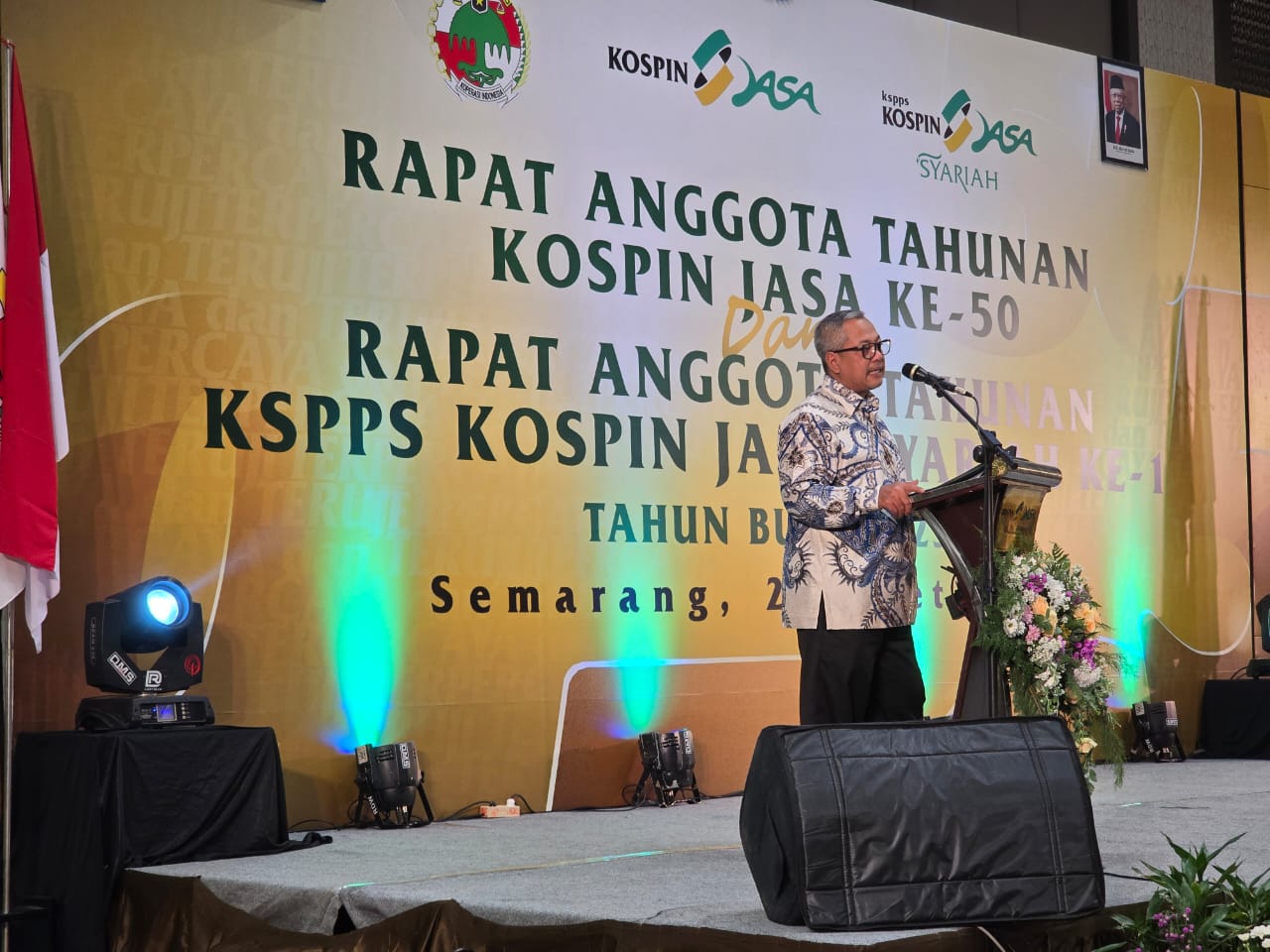 RAT ke 50 Kospin Jasa Tunda Ekspansi Usaha di Tahun Politik